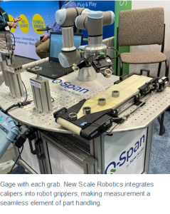 Robotic gripper/caliper is a Modern Machine Shop favorite at IMTS 2022 ...